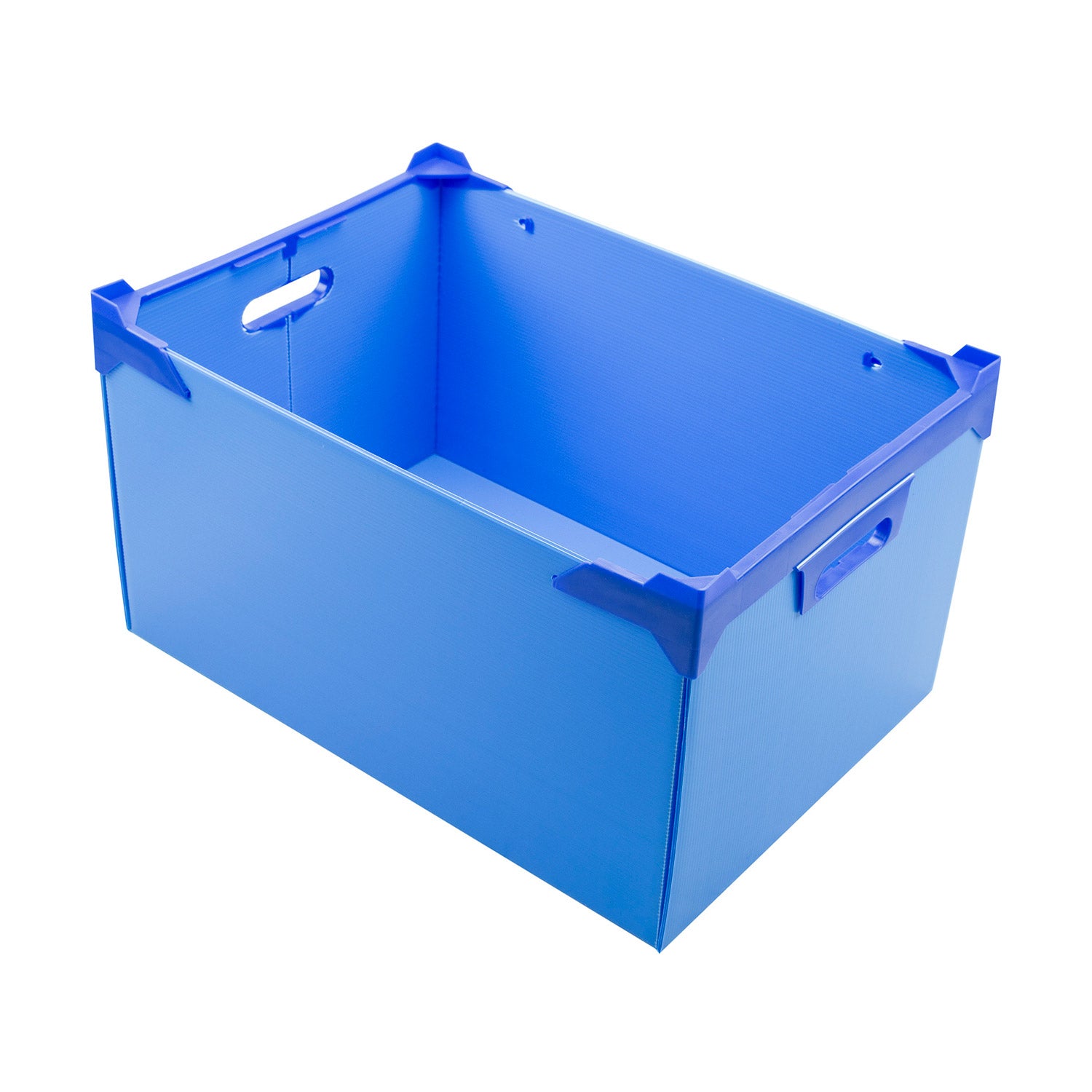 510x360x280mm Correx Stackable Storage Box – Storage Box Shop
