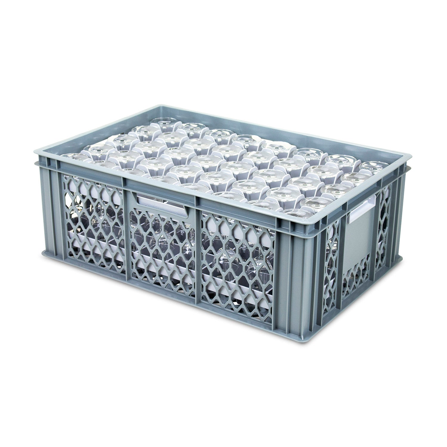 Glassware Crates - Top & Bottom Dividers | Storage Box Shop