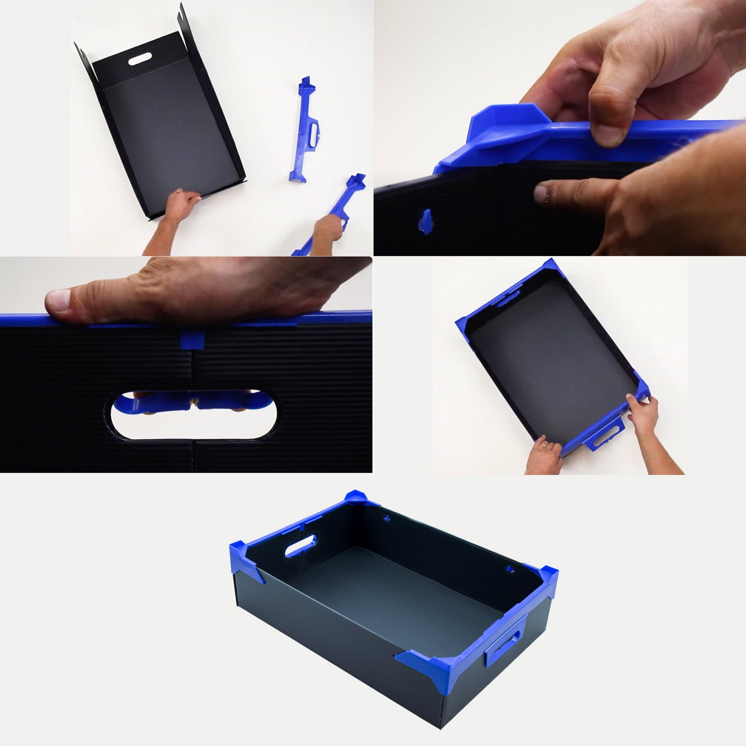 Pack of 2 Handles for Correx Boxes – Storage Box Shop