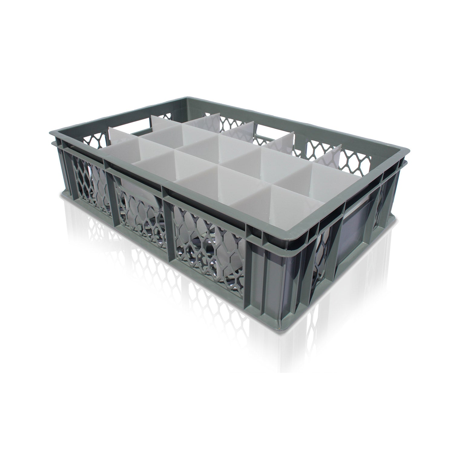 Glassware Wash & Store Crates - 600x400mm | Storage Box Shop