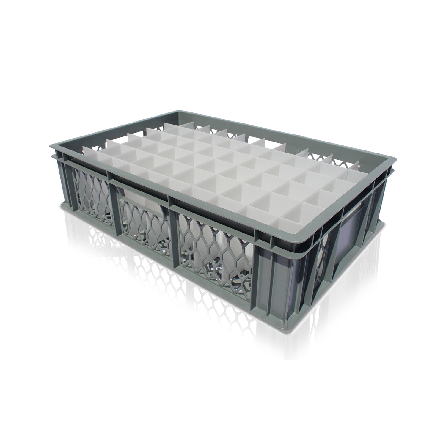 Glassware Wash & Store Crates - 600x400mm | Storage Box Shop