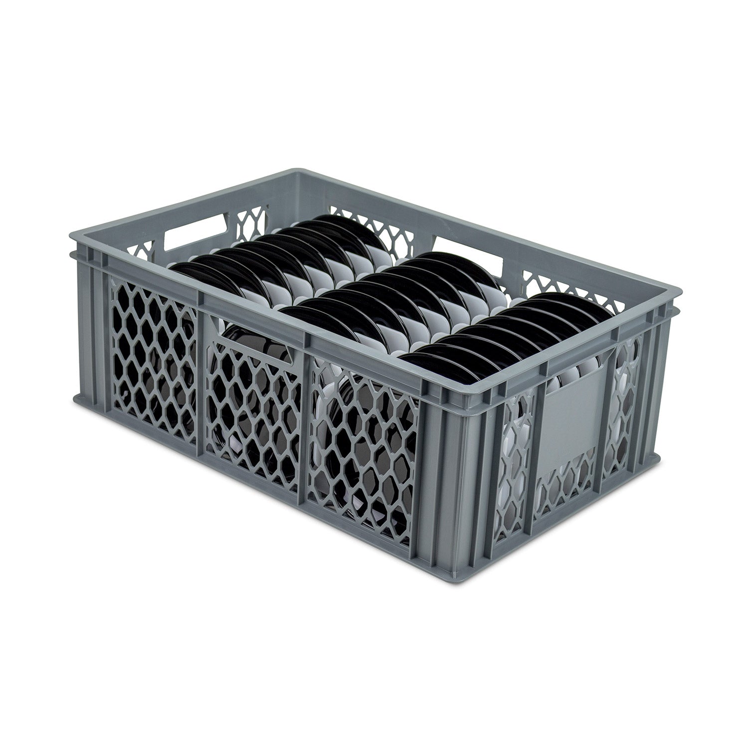 Ventilated Plate Wash & Store Crates (600x400mm) – Storage Box Shop