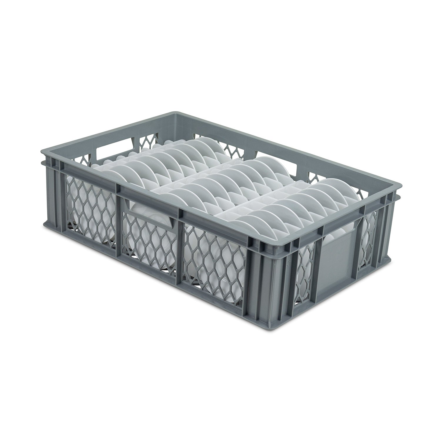 Ventilated Plate Wash & Store Crates (600x400mm) – Storage Box Shop