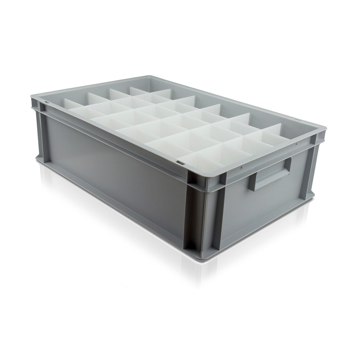 Solid Euro Storage Box - Espresso Cups | Storage Box Shop