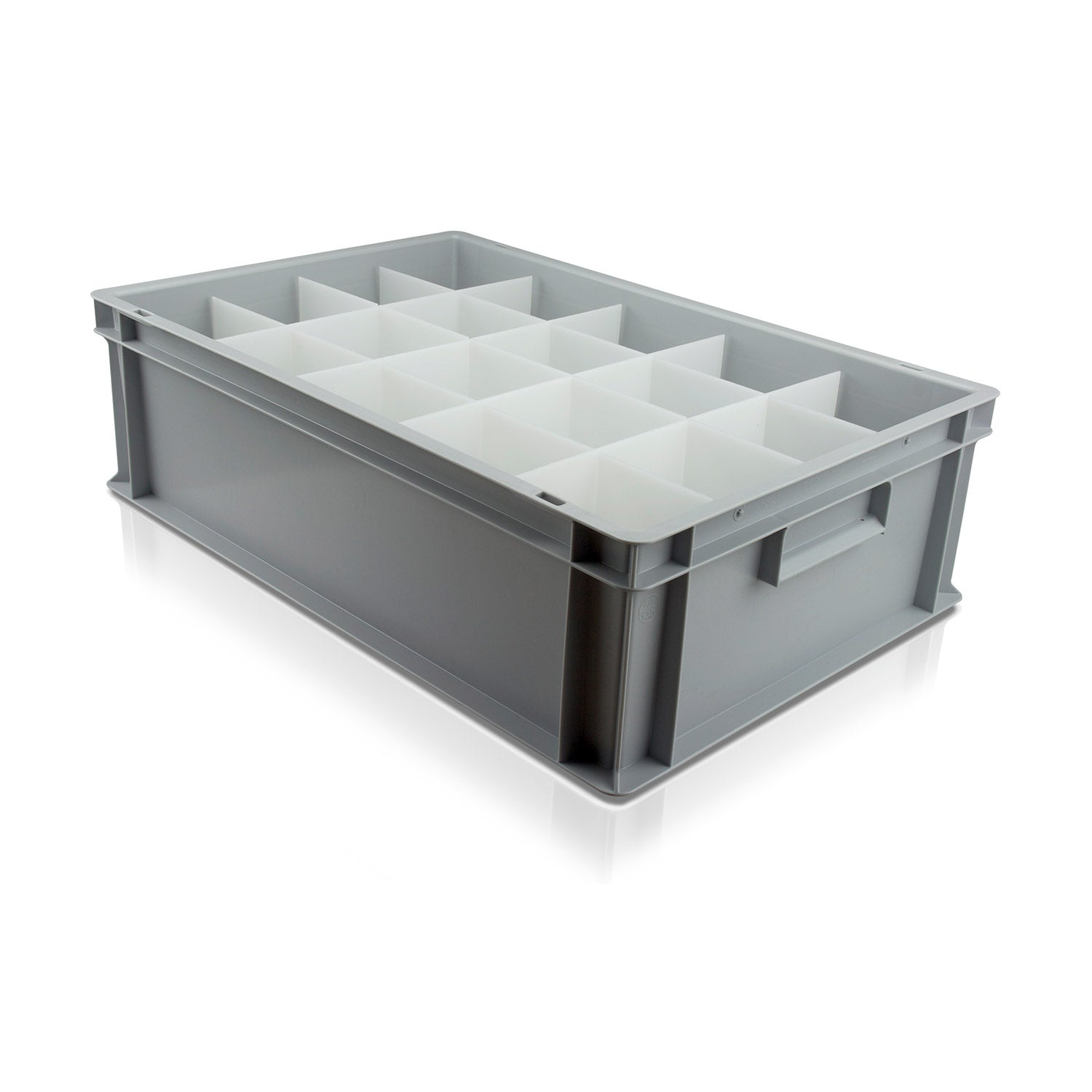 Solid Euro Box for Storage - Small Cups | Storage Box Shop