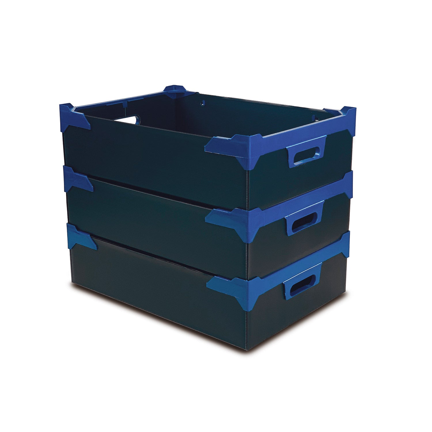 510x360x145mm Stackable Correx Tray – Storage Box Shop